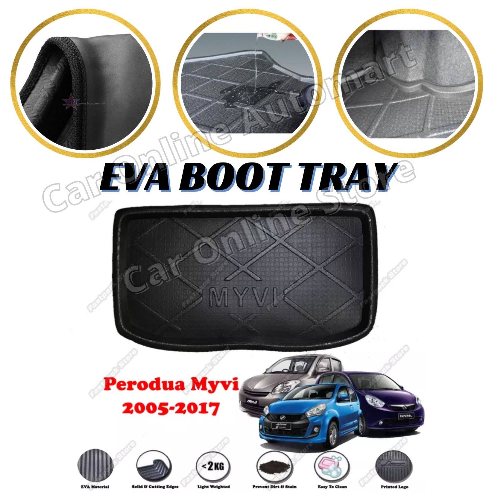 PERODUA MYVI 2005-17 EVA Luggage Boot Cargo Trunk Tray | Lazada
