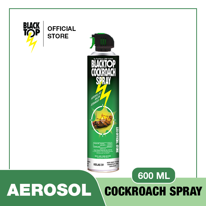Blacktop Cockroach Spray 600ML | Lazada