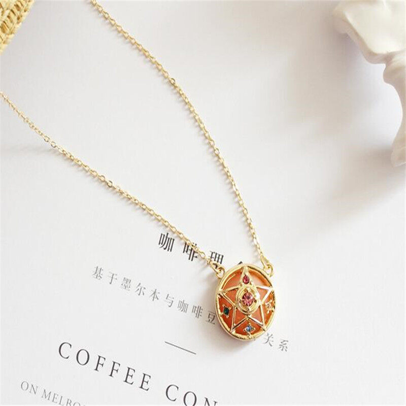 【CW】 Anime Sailor Moon รัก Wand จี้คอสเพลย์ Nelace สาวน่ารัก Props 81 1 ...