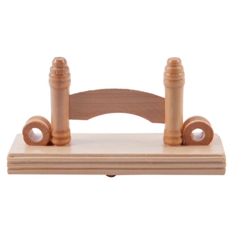 Wooden Vintage Style Hand Fan Stand Display Base Holder Wood Color ...