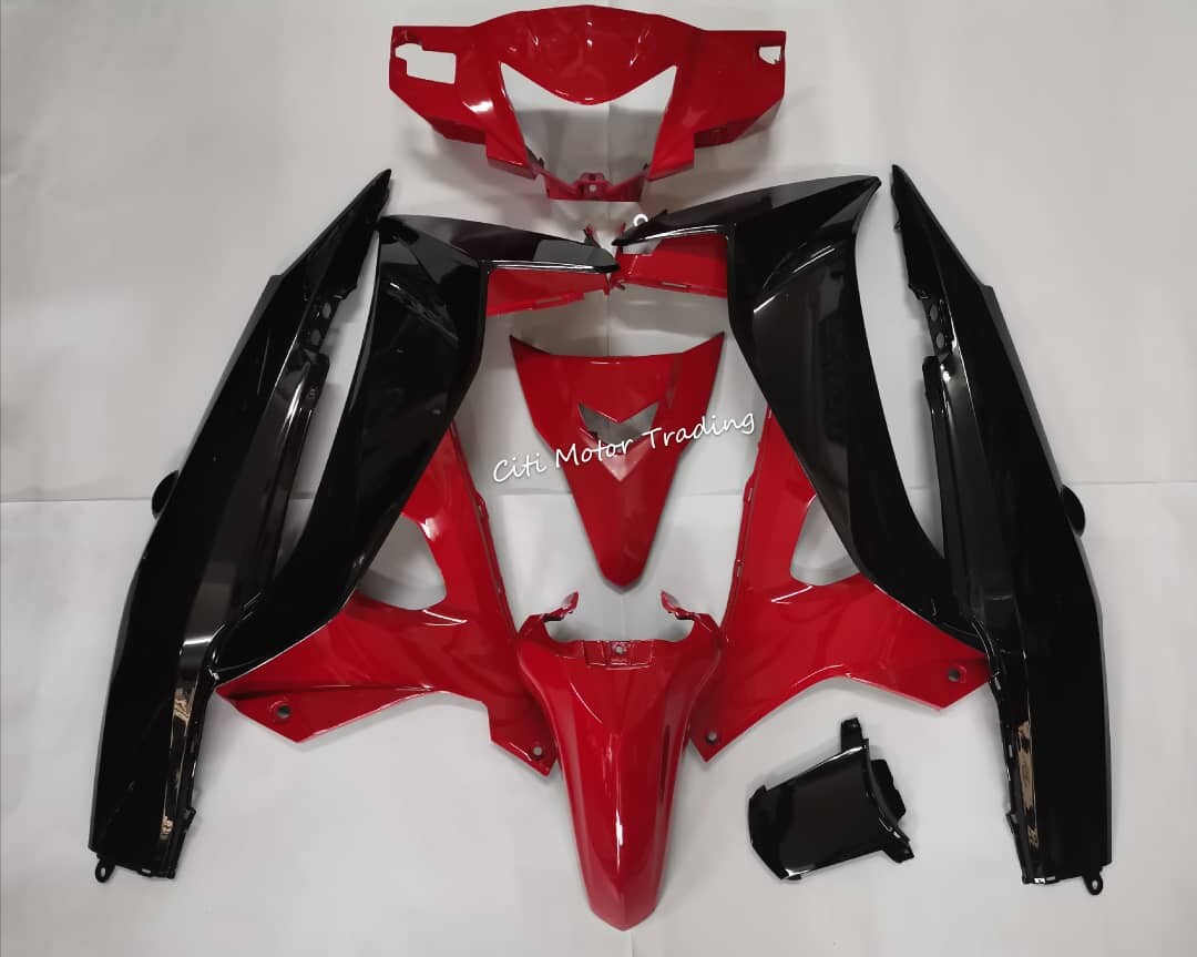 Honda Wave Alpha110 Cover Set + Sticker Set ( Disc ) | Lazada