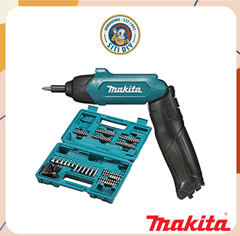 [SitiDIY] MAKITA 3.6V DF001DW CORDLESS SCREWDRIVER DRIVER SET WITH 81PC ...