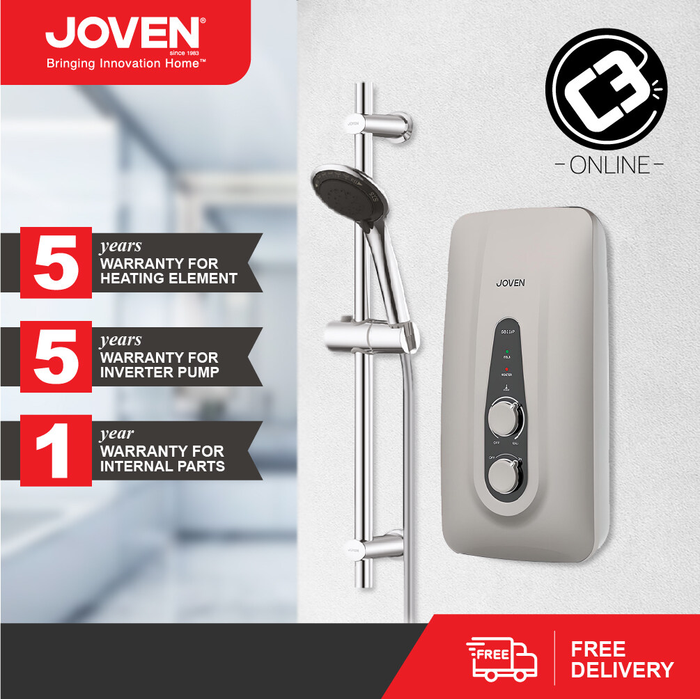 JOVEN SB11 Series Instant Water Heater SB11iP or SB11iP RS (Rain Shower) With DC Pump or SB11E ...