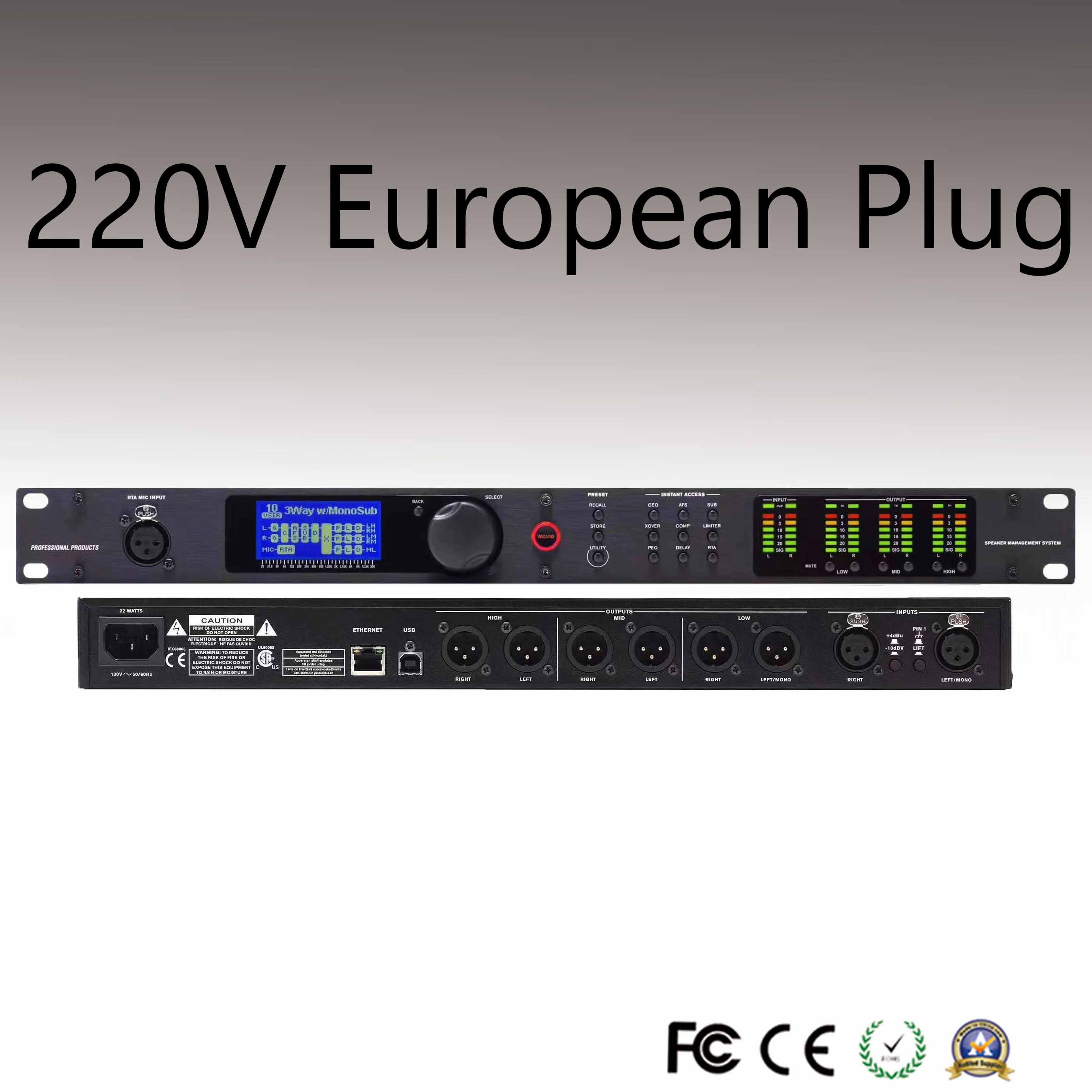 PA2ออดิโอ LCZ DSP โปรเซสเซอร์เสียงดิจิตัลเข้ากันได้ซอฟต์แวร์แท้เวทีขับ ...