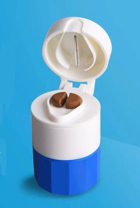 [ReadyStock] Medicine Cracker Cutter Grinding Pill Box Cutting Tablets ...