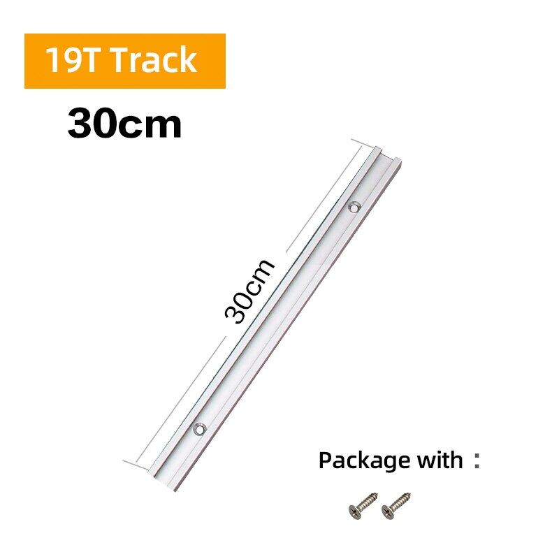 Type 19 T Track Aluminium Woodworking T-slot Slide Track Miter ...