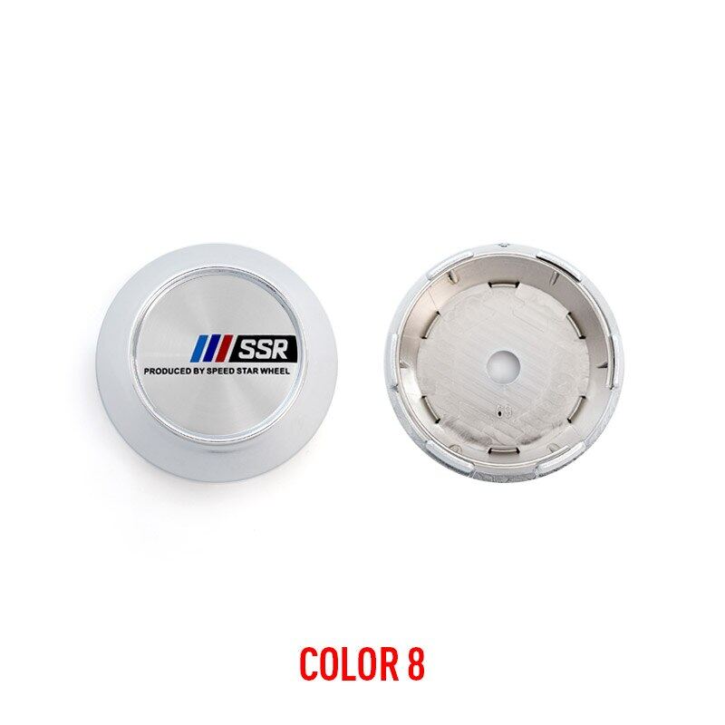 4PCS/Lot 69MM Car Wheel Center Hub Caps For SSR Emblem Logo CE28 Rim ...
