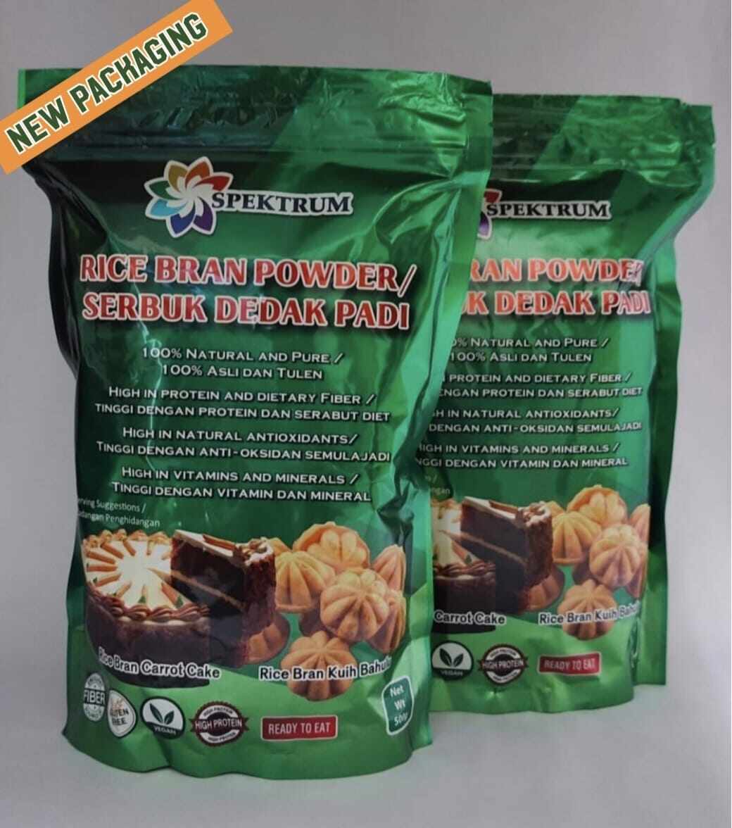 RICE BRAN Serbuk Dedak Padi, sedia ada untuk dimakan dan diminum ...