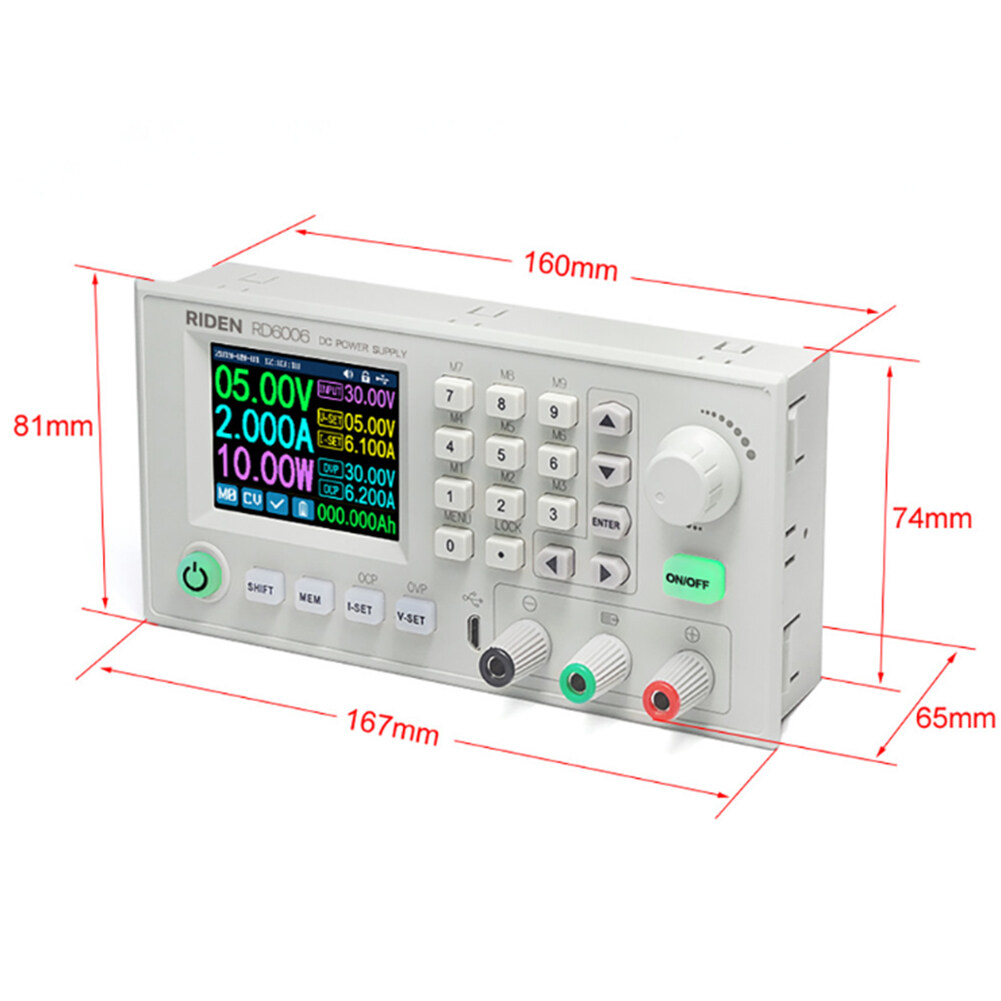 RD6006 RD6006W S06A Integrated Converter Buck โวลต์มิเตอร์ USB Step ...