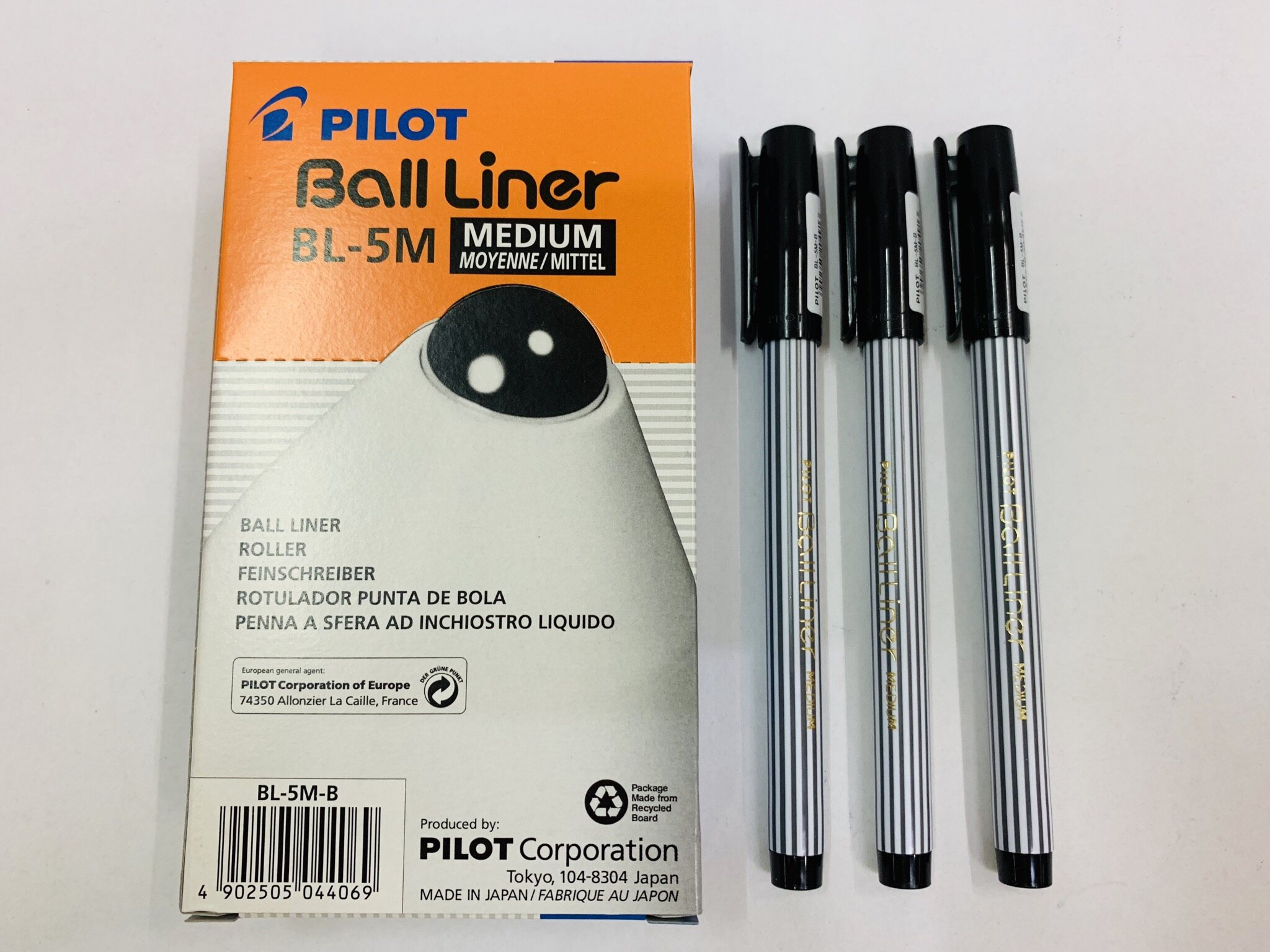 PILOT BALL LINER MEDIUM-BLACK ONLY | Lazada