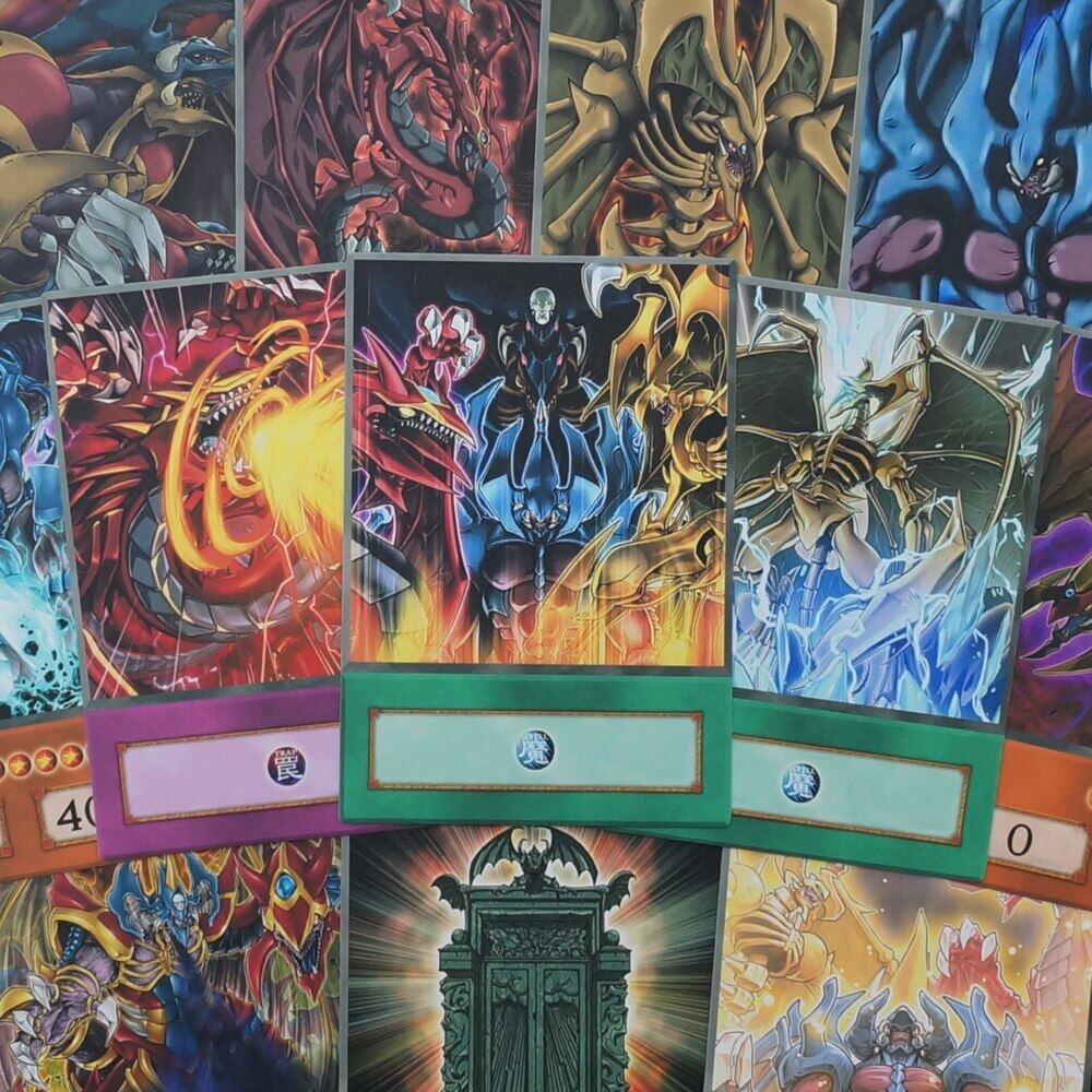 24pcs/set Yugioh Sacred Beast Series Anime Style Cards Armityle Uria ...