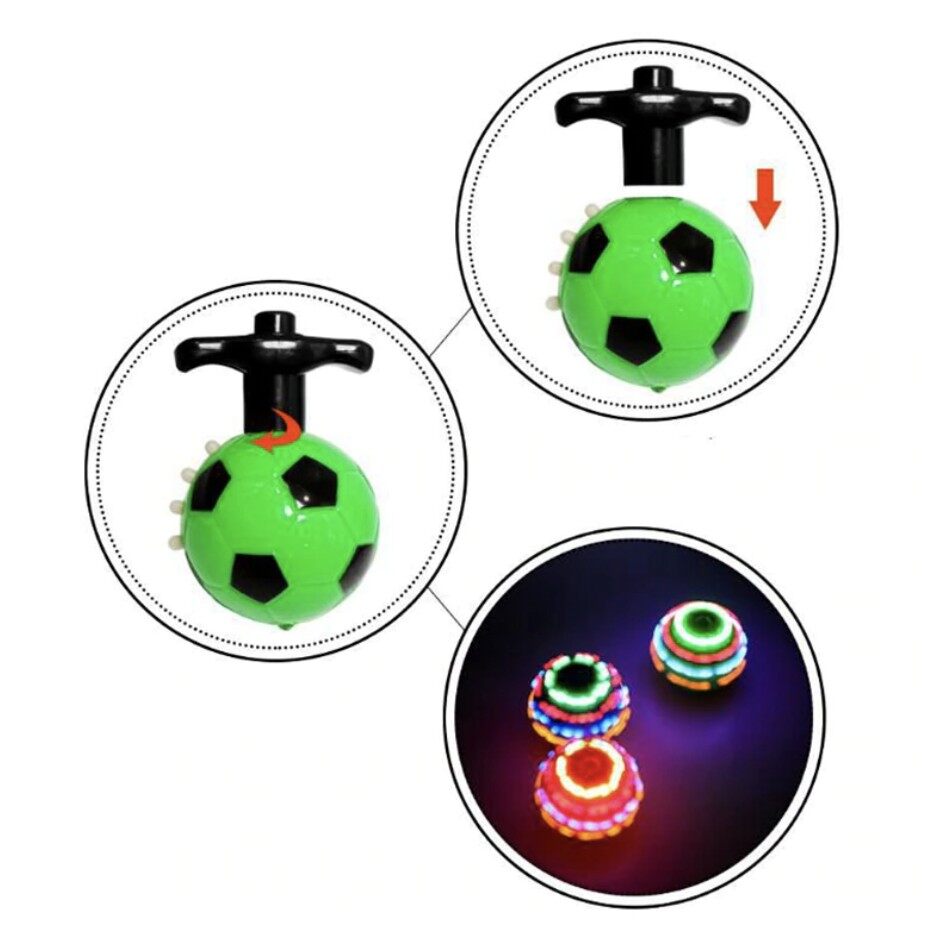 เด็ก Led Alien Spinning Tops พร้อมไฟและดนตรี - KidzHaus - ThaiPick