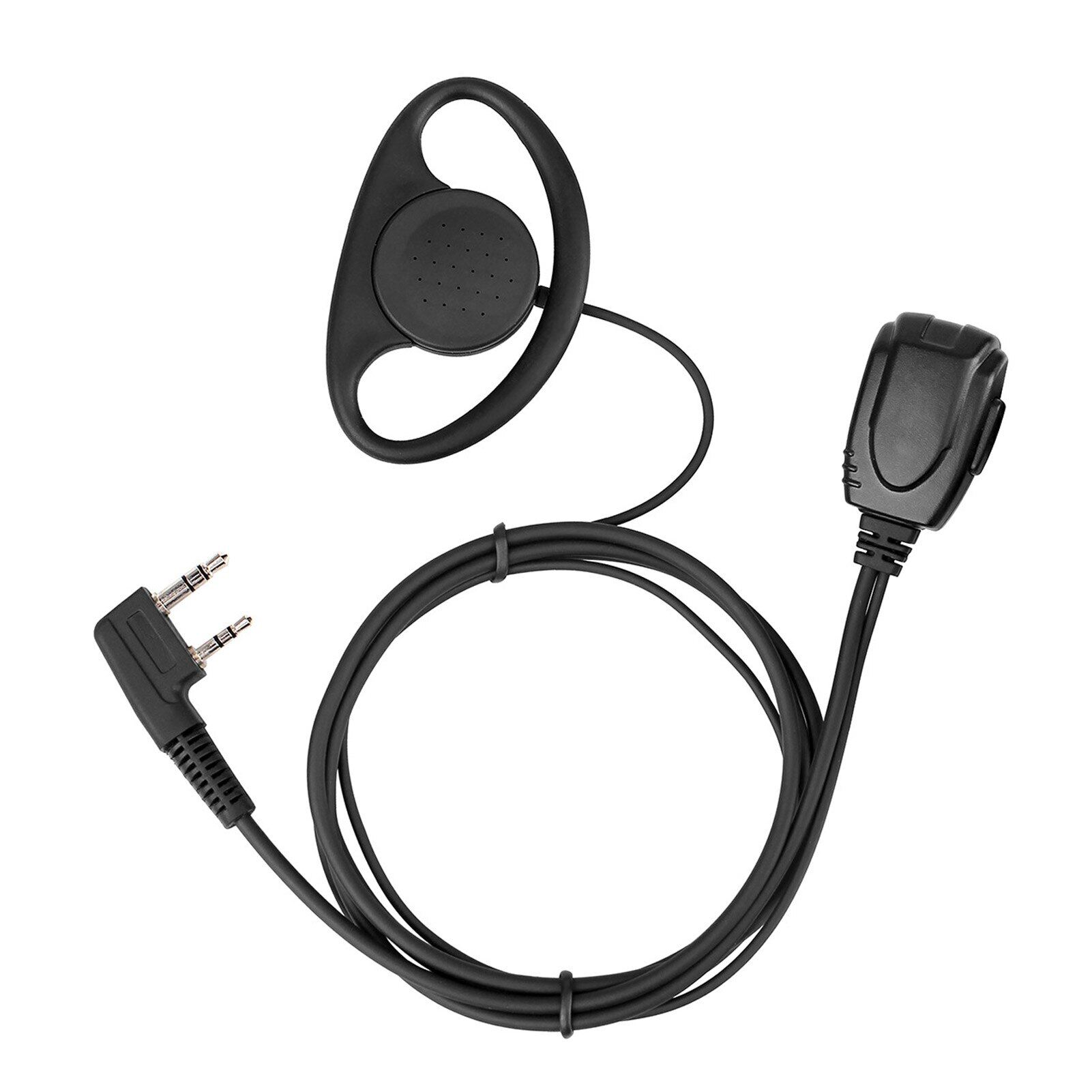 For Motorolaradios 2 5mm Pin D Shape Earphone Headset Kenwood Earhook ...