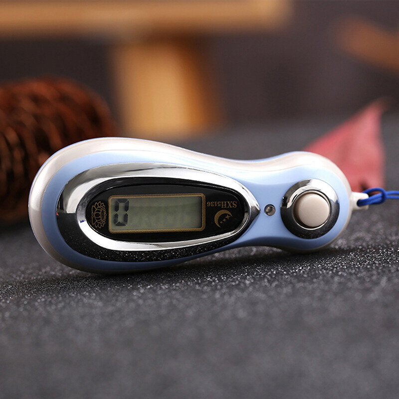 LCD Display Electronic Digital Tally Counter MP3 Manual Counters With ...