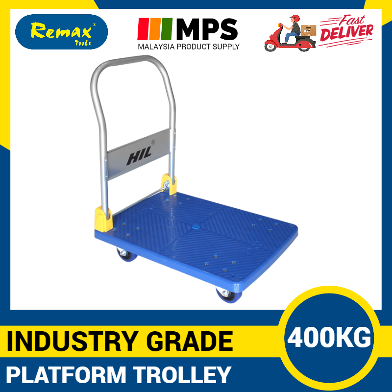 REMAX FOLDABLE PVC PLATFORM HAND TRUCK TROLLEY 200KG and 400KG HEAVY ...