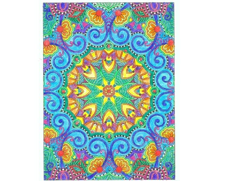 Inspiration ZEN 50 Mandalas Anti-stress (volume 3), Coloring Books for ...