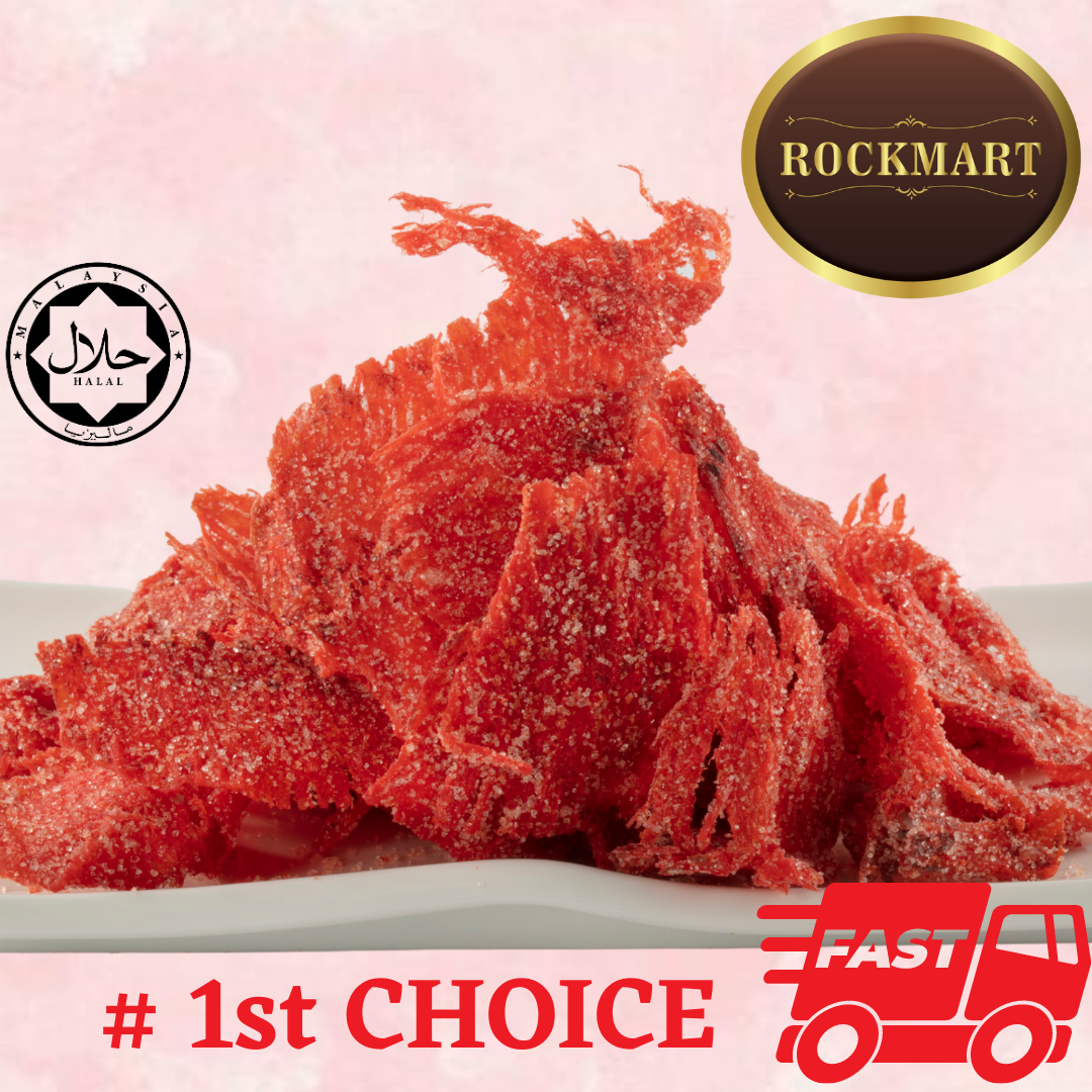 SOTONG KERING MERAH GULA PECAH ( halal ) / SUGAR DRY CUTTLEFISH SMASH ...