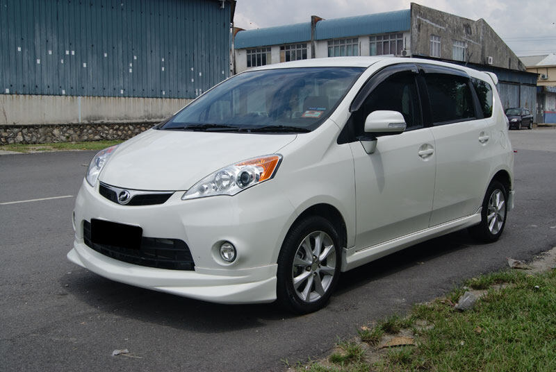 Perodua Alza 2009 - 2013 Modellista Design Bodykit Body Kit Skirting ...