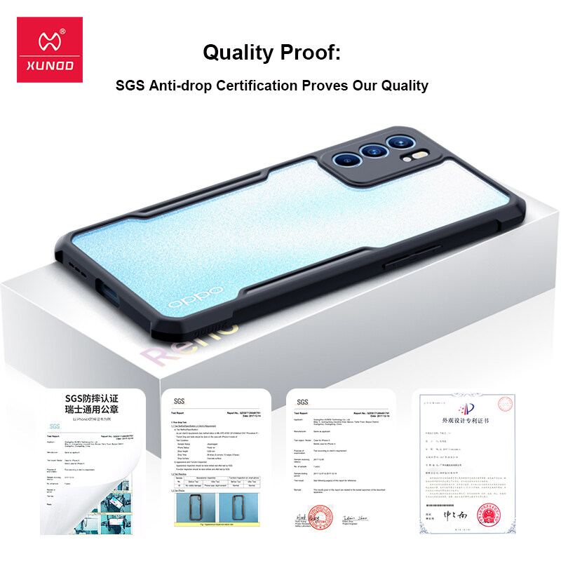 สำหรับ OPPO Reno 6 Z XUNDD สำหรับ OPPO Reno 6 Z 6Z 5G เคสปิดป้องกันเคส ...