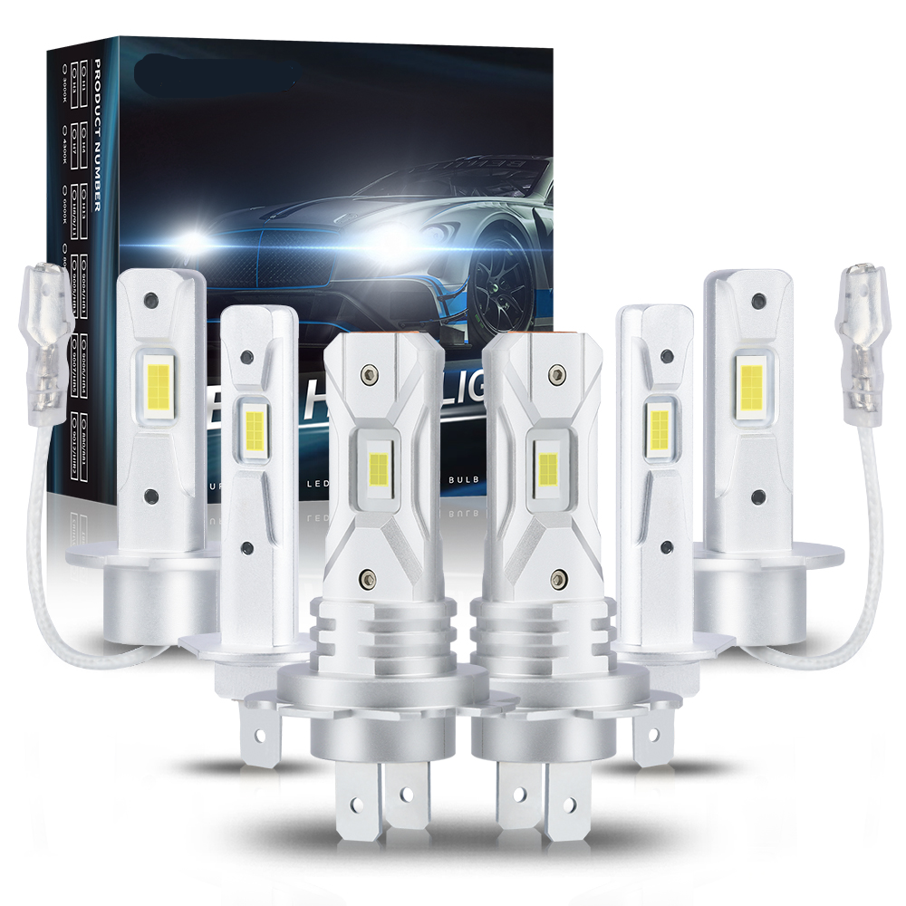 2pcs Mini H7 H3 CANBUS bóng đèn LED H3 LED 40W 6000K 3000K đèn siêu ...