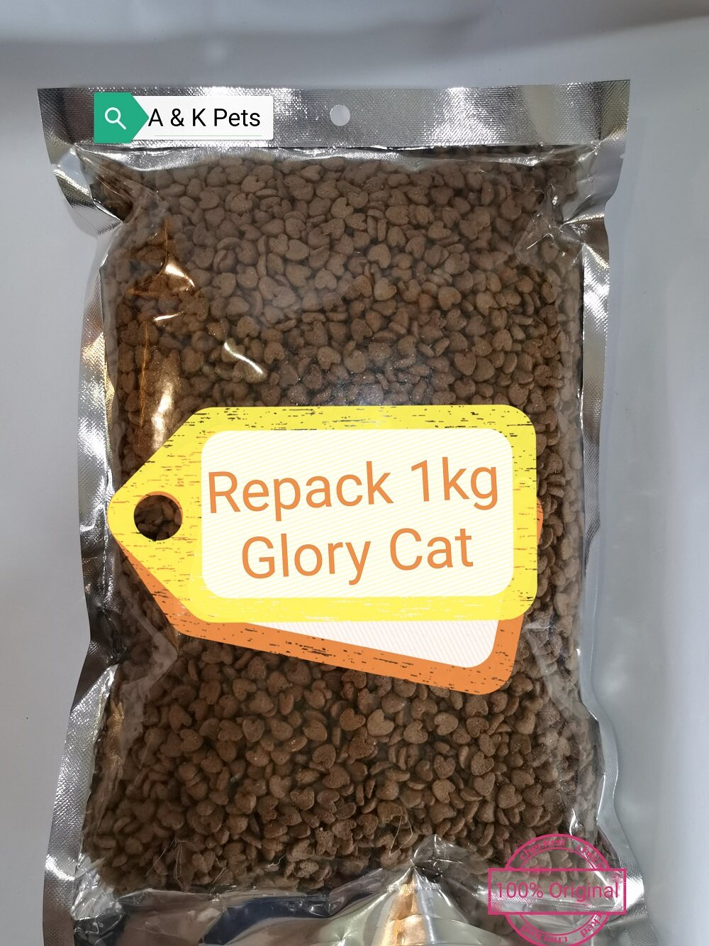 (Repack 1kg) Glory Cat Premium Cat Food | Lazada