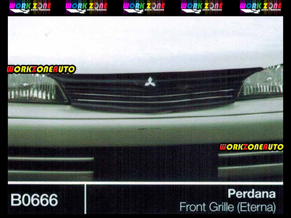 B0666 Proton Perdana Fiber Front Grille (Eterna) Body kit Bodykit | Lazada