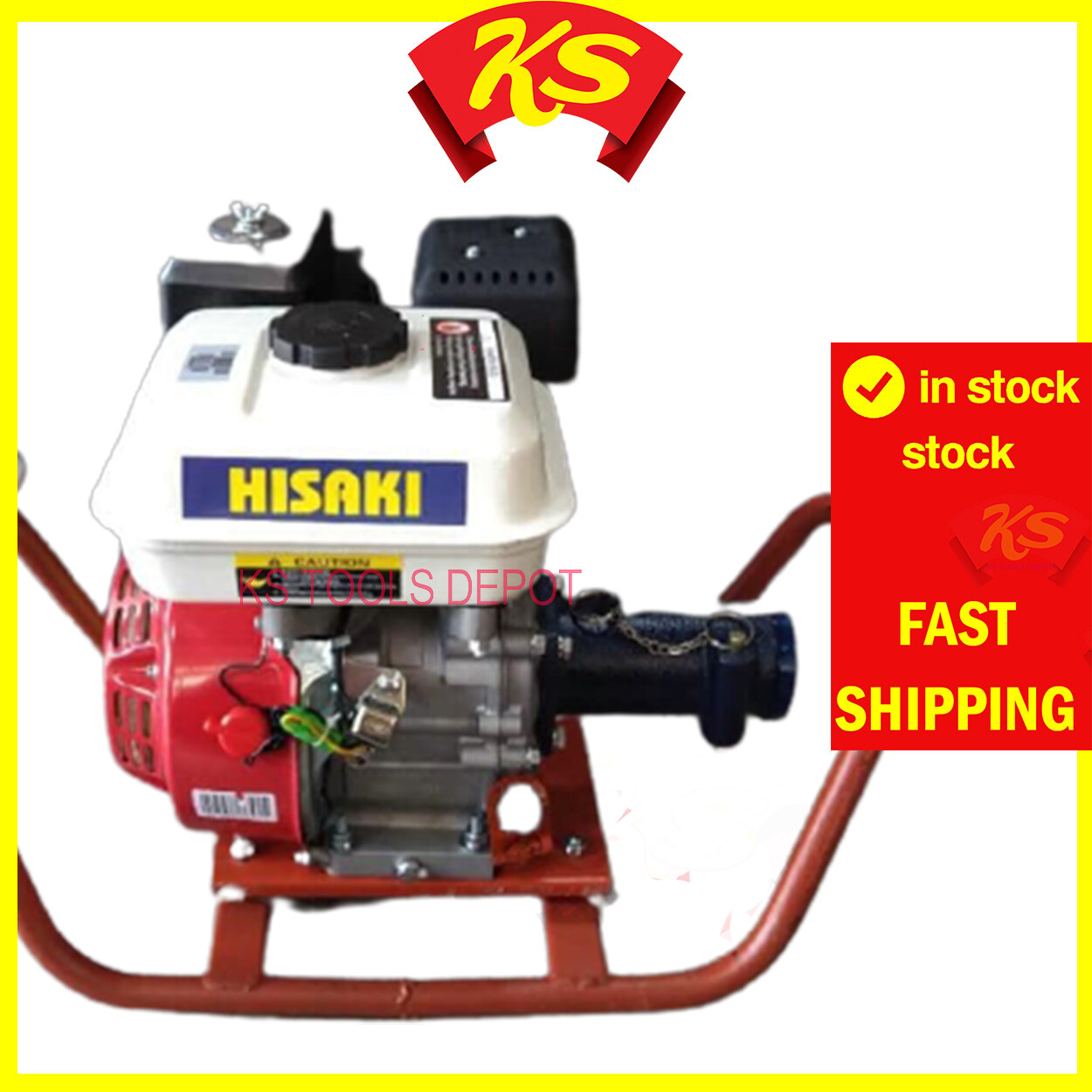 Hisaki Gasoline Engine WATER PUMP / Concrete Vibrator HG170 | Lazada