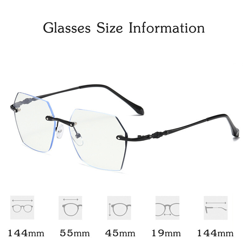 Graded Anti Radiation Photochromic Glasses for Nearsighted Frameless ...