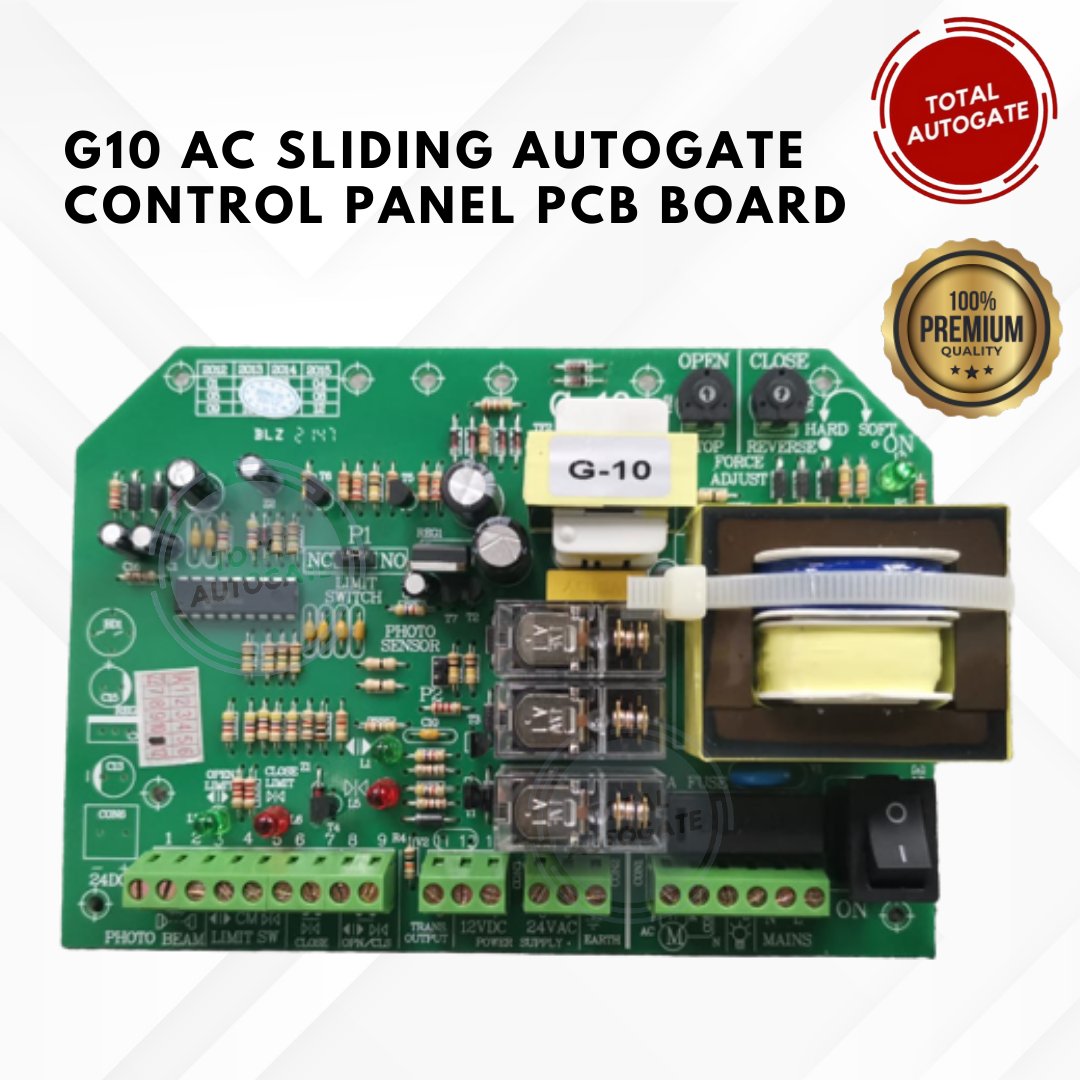 G10 AC Sliding AutoGate Control Panel PCB Board | Lazada