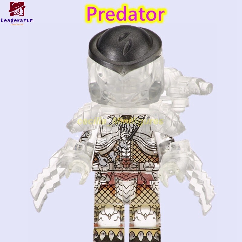 🔥Leageratum-Ready Stock🔥เข้ากันได้กับ Legos Minifigures Alien VS ...