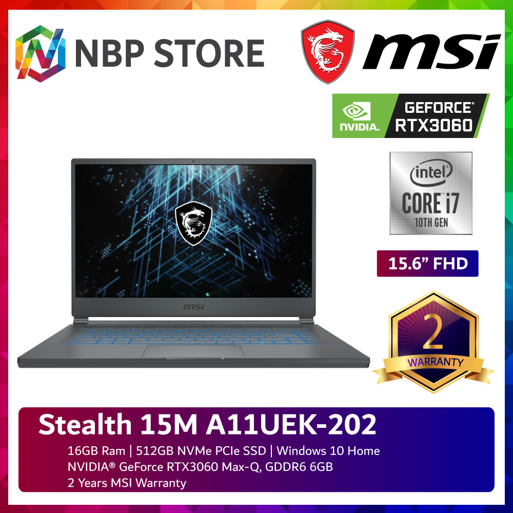 Spesifikasi dan harga Msi Stealth 15m di Malaysia - TechNave BM