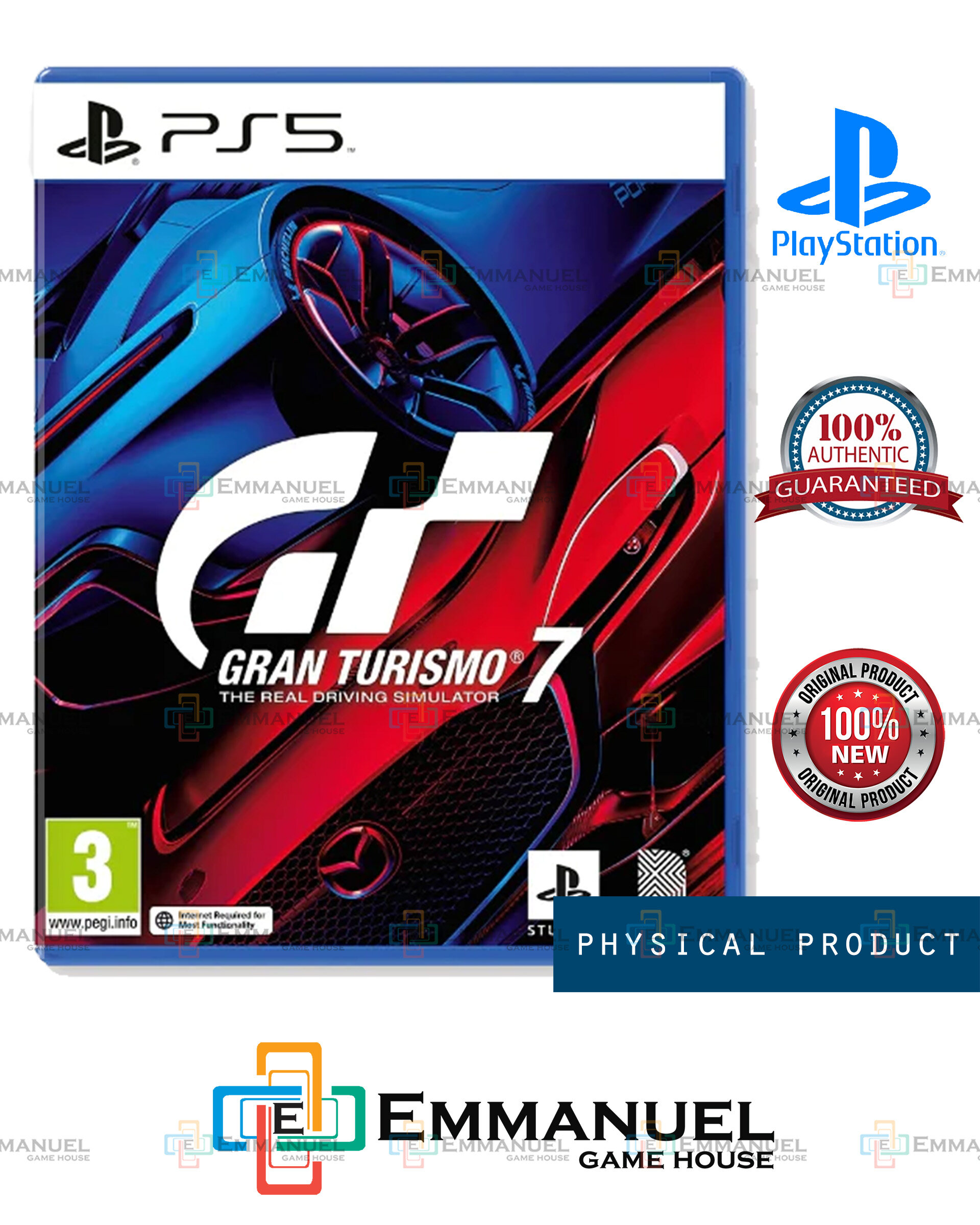 Gran Turismo 7 The Real Driving Simulator - PlayStation 5 / PS5 ...
