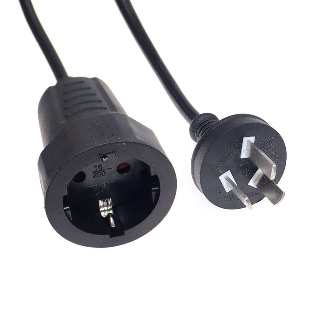 AU PDU UPS AC Power Cord,AU Australian 3Pin Male Plug to Europe Schuko ...