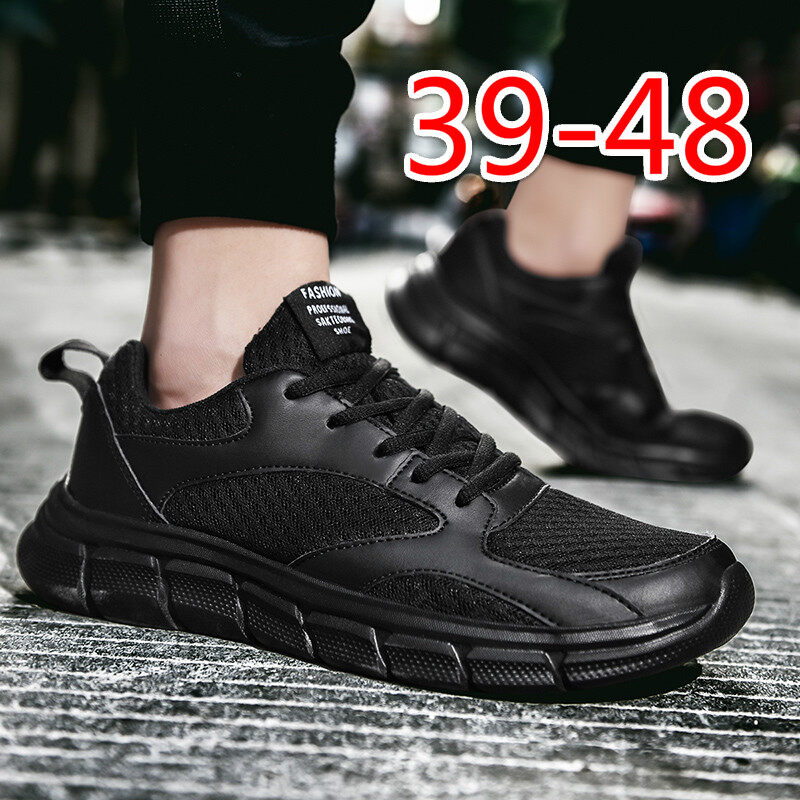 large size shoes black shoes men Plus size shoes 45 46 47 48 plus size ...