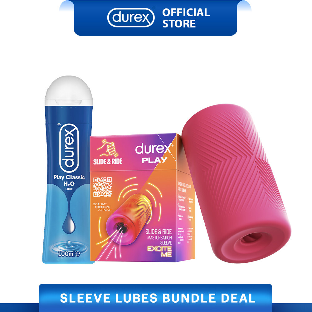 Toy Sleeve Lubes Durex Play Slide And Ride Masturbation Sleeve Durex Play Classic Lube