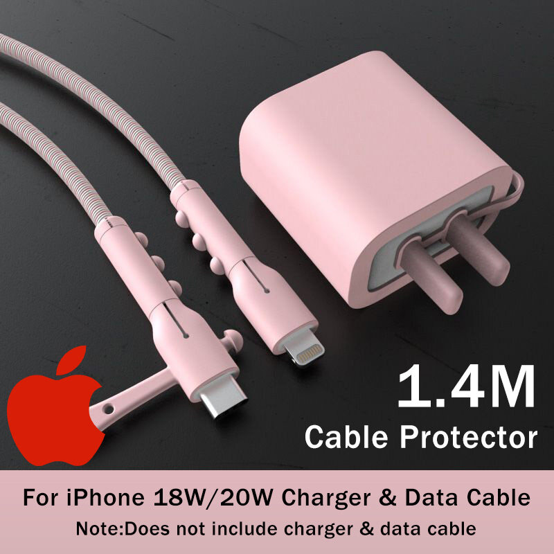 BlueWow Charger Cover Protector อุปกรณ์เสริมสายซิลิโคน18/20W USB ...