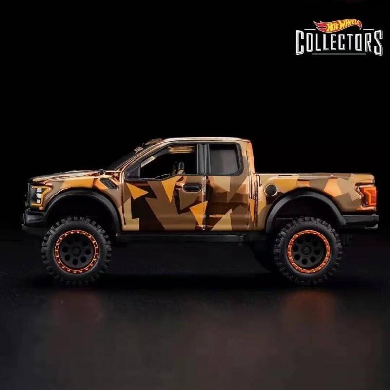 Hot Wheels Collectors RLC 164 F-150 17 Ford Raptor Jeep Red Green 1944 ...