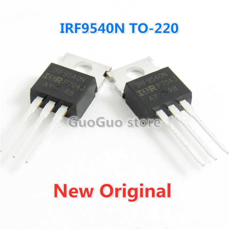 10ชิ้น IRF9540N ถึง-220 IRF9540 TO220 23A/100V P-Channel MOSFET แบบ ...