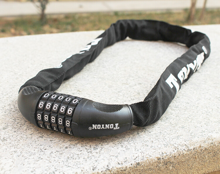 Universal password lock bicycle lock mountain electric car lock five ...