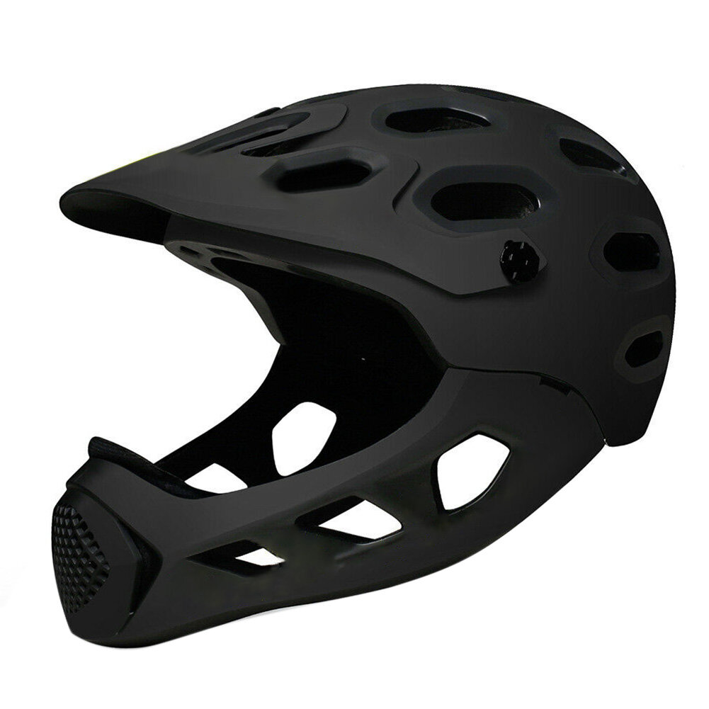 ZSW | Adult Full Face Motorcycle Off-Road MTB Bicycle Safety Head ...