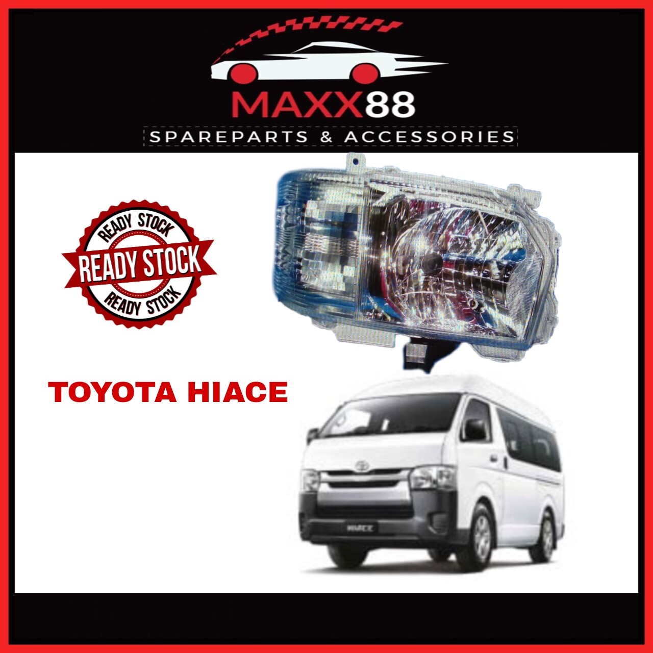 TOYOTA HIACE VAN HEAD LAMP | Lazada