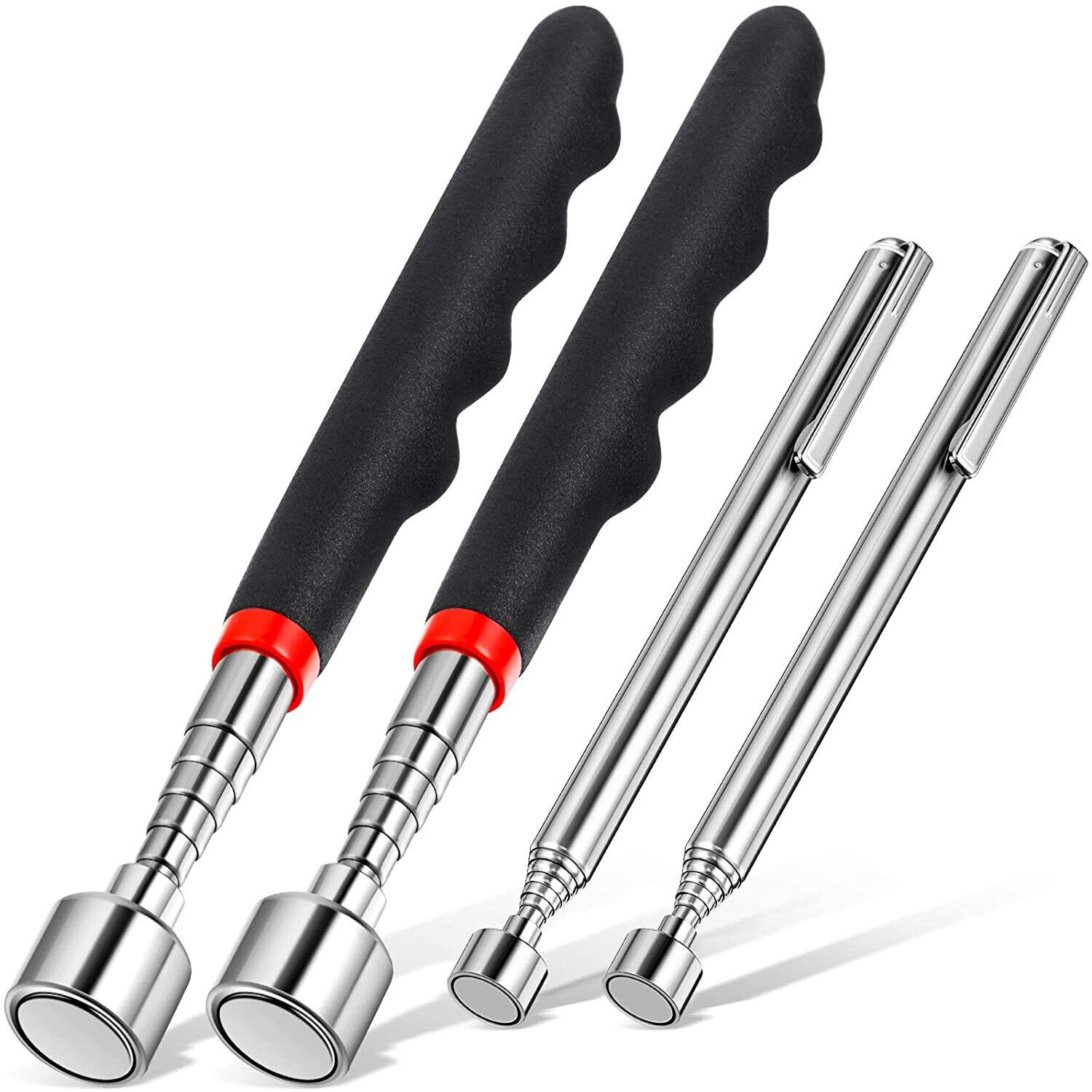 Telescoping Magnet Pick Up Tools Include 20 Lb Magnetic Tool and 3 Lb ...