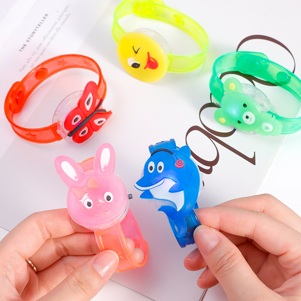 Luminous Watch Toys with Flash Children Watch Band Fluorescent Bracelet ...