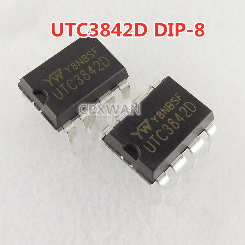 10ชิ้น UC3842AN DIP8 UC3842 UC3842BN DIP 3842AN DIP-8 UC3842A UC3842B UC3842ใหม่และต้นฉบับ IC ...