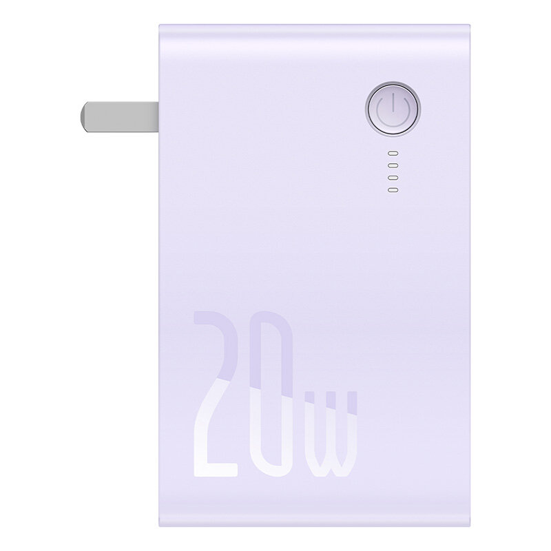 Baseus 20W 2-In-1 PowerBank & Charger 10000MAh CN Plug Power Station ...