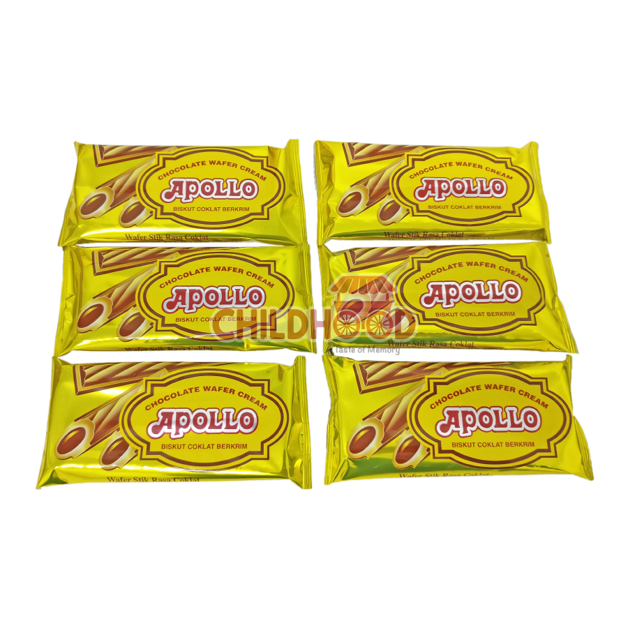 Childhood Snack ️ Apollo Wafer Stick Snack [6pcs/ pack] | Lazada