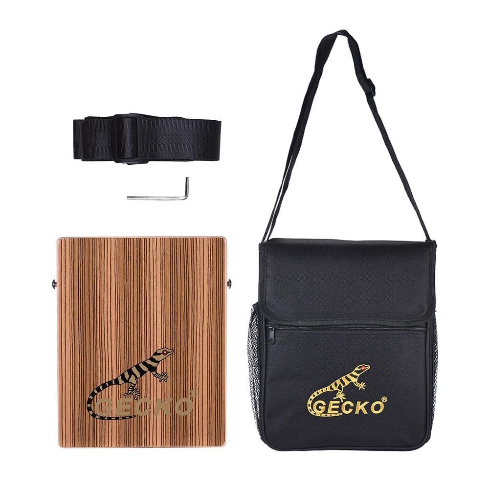 GECKO C-68Z Portable Traveling Cajon Box Drum Hand Drum Wood Percussion ...