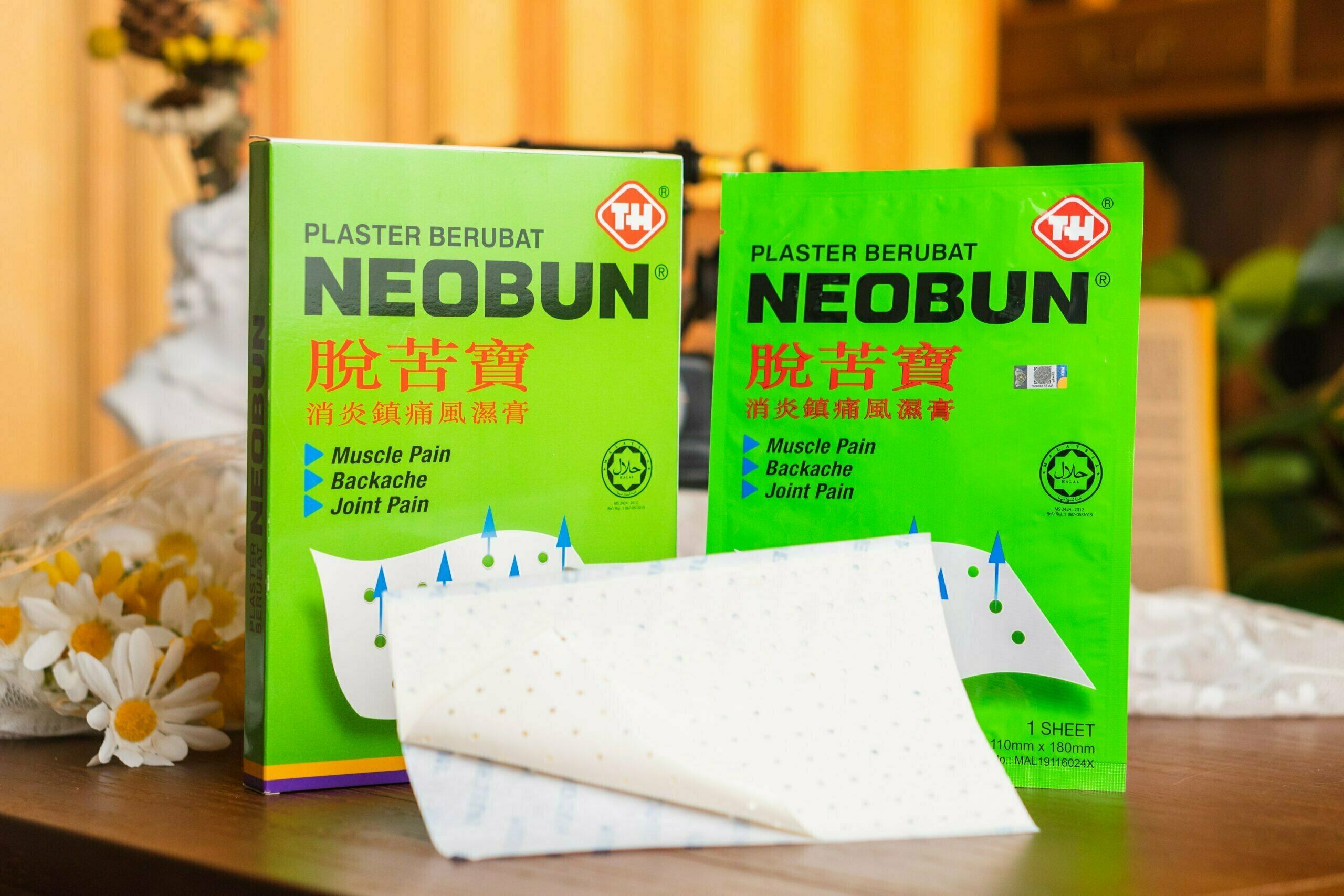 NEOBUN PLUS PLASTER BERUBAT / KOYOK JEPUN 脱苦宝 1sheet - BESAR | Lazada