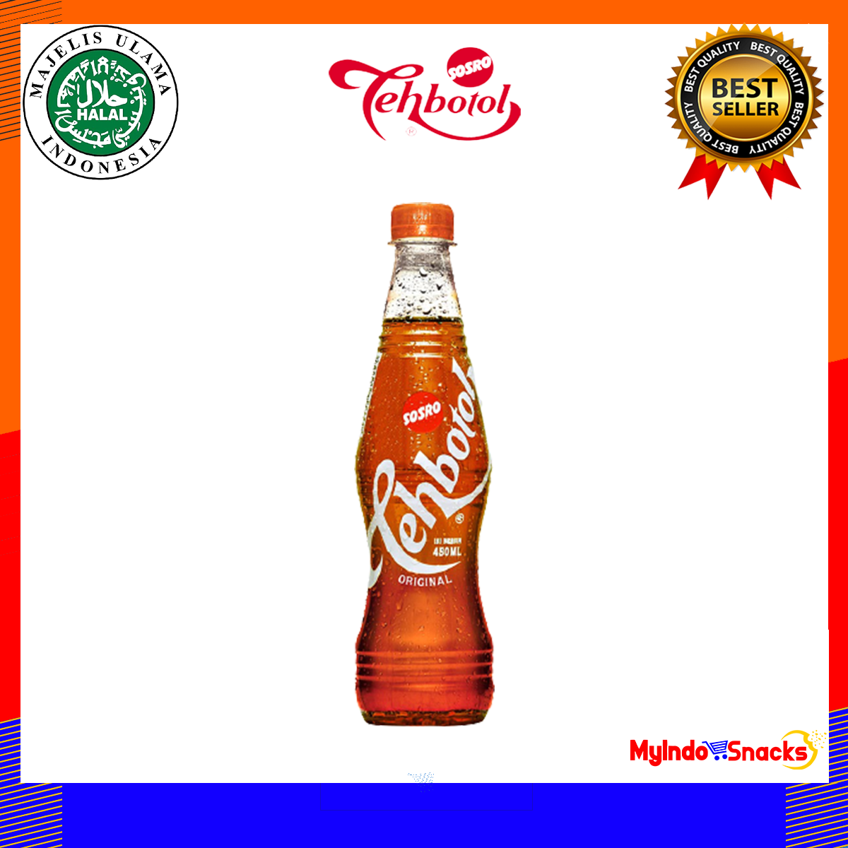 Teh Botol Sosro rasa Original - Asli Indonesia ( 450ML ) | Lazada
