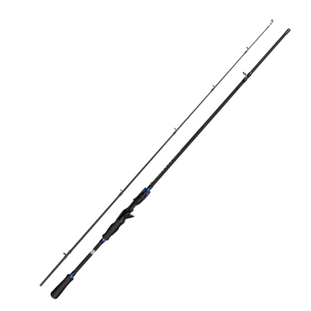 LO【Ready Stock】 Portable Fishing Rod 1.65/1.8/2.1m Lightweight Spinning Baitcasting Rod M Action ...